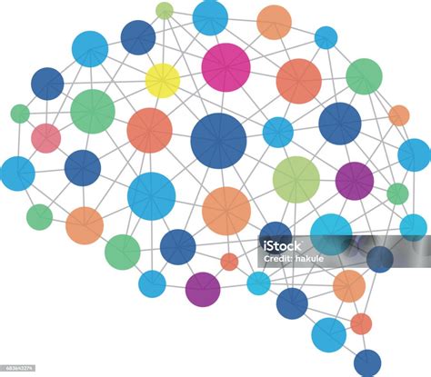 인공 지능 개념입니다 도트 회로 보드 두뇌 로고 아이콘 첨단 스타일 벡터 일러스트 레이 션 점박이에 대한 스톡 벡터 아트 및 기타 이미지 Istock