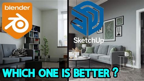 Blender Vs Sketchup Which One Is Better Inspirationtuts
