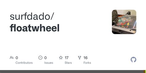 Github Surfdadofloatwheel