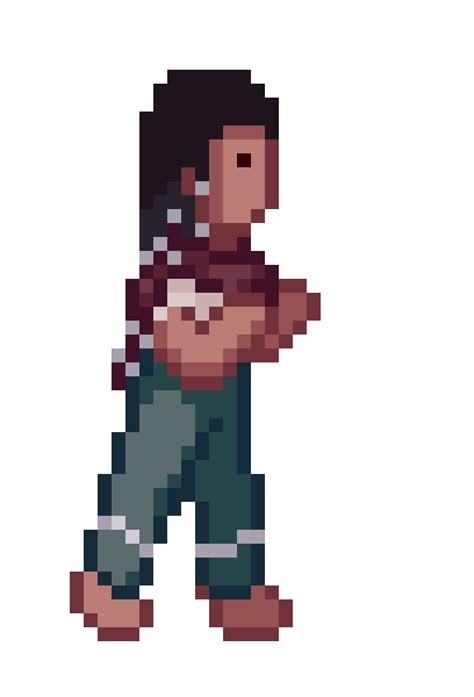 Lil Scarf Fighter Pixel Art Character Asset Pack By InkAndAmaranth