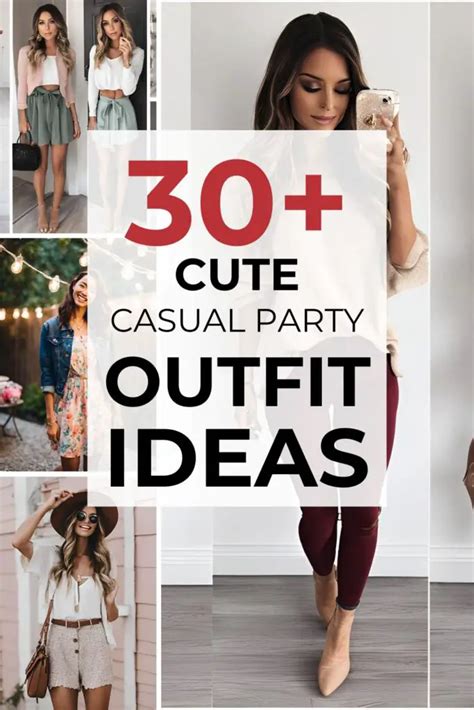 30 Cute Casual Party Outfit Ideas To Elevate Your Style
