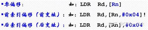 第三章 ARM指令集 知乎