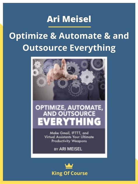 Ari Meisel Optimize And Automate And And Outsource Everything Loadcourse Best Discount Trading