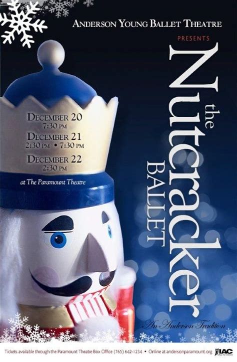 Nutcracker Ballet Dec 20 22 Dance Poster Nutcracker Ballet Ballet