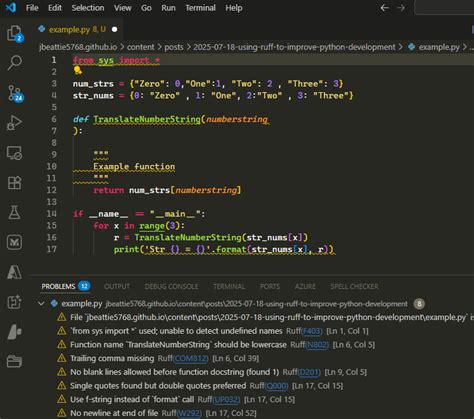 Modernizing Python Development Linting And Formatting With Ruff