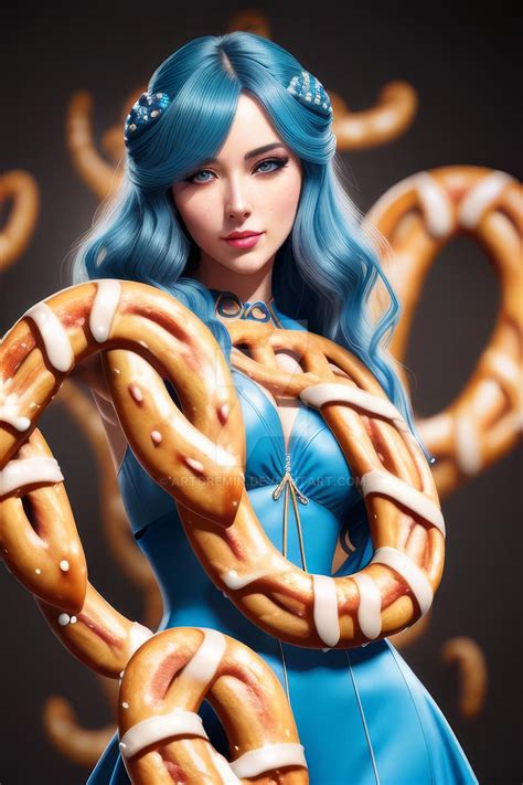 Pretzel Woman 1 By Artdremin On Deviantart