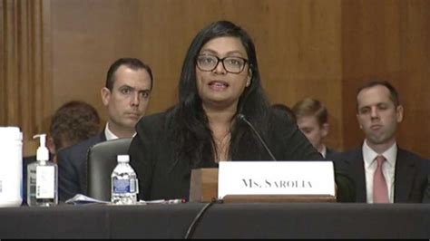 Jyoti Speaking At Us Senate Hearing Empowering Workers In A 21st