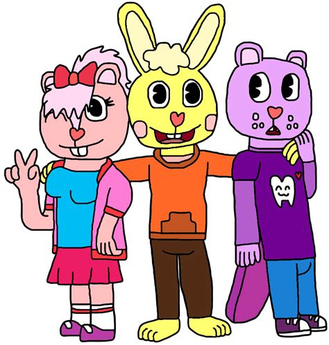 User Blogfennekindlefirehappy Tree Friends City Au Happy Tree