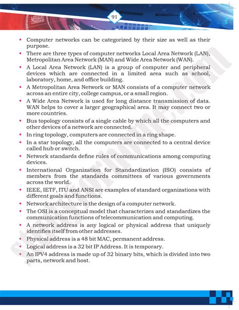Data Communication And Computer Networks Unit Computer Th Text Book