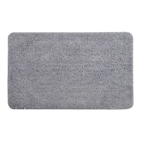 Allure Microfibre Bath Mat Grey Robert Dyas
