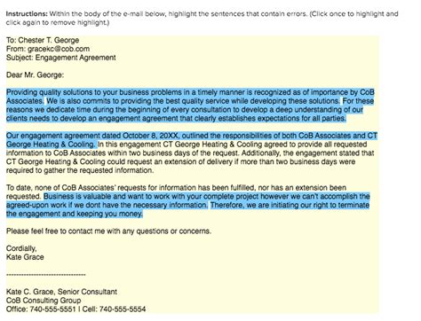 Solved Instructions Within The Body Of The E Mail Below Chegg