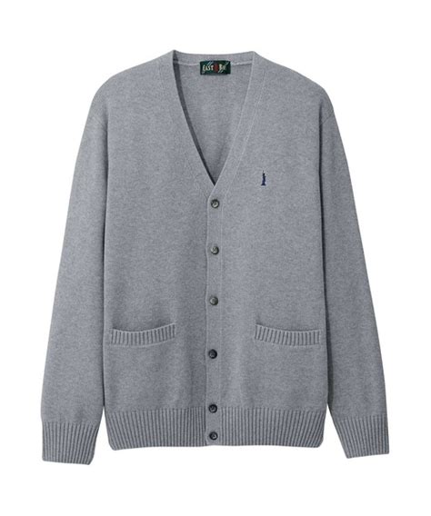 Men s綿カーディガン 7G 制服 高校生 中学生 スクールカーディガン ボレロEASTBOYイーストボーイのファッション通販