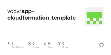 Github Vcpv App Cloudformation Template