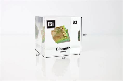 Bismuth Element Cube Engineered Labs