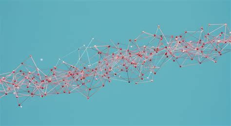 Ai Generated Network Visualization Stock Illustration Illustration Of