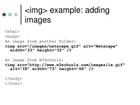 PPT HTML Tutorial PowerPoint Presentation Free Download ID 6404682