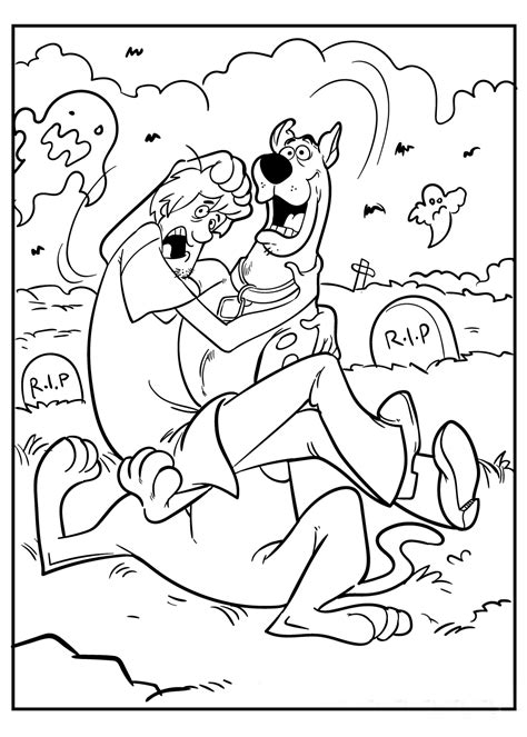 Scooby Doo Fofo Para Colorir Imprimir E Desenhar Colorir Me