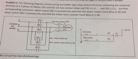 Solved Problem 1 The Following Diagrams Shows Wirine And
