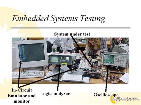 Embedded System Testing Testing Consider How Testing Techniques