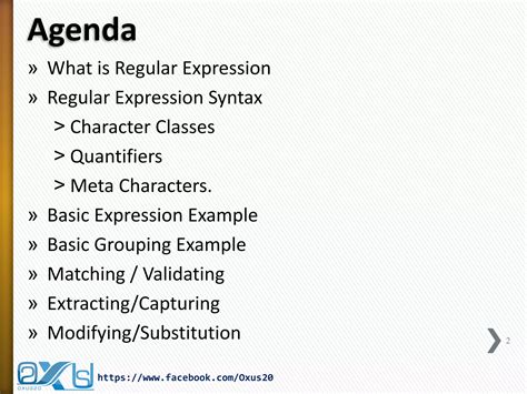 Java Regular Expression Part I Ppt