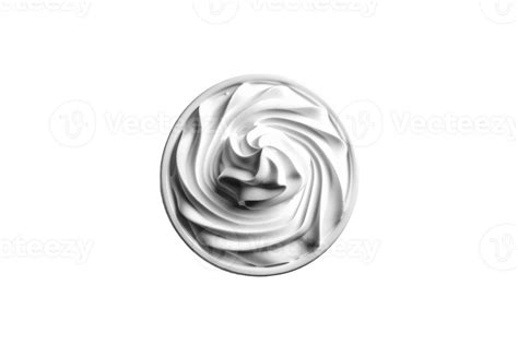 A White Oval Shaped Object With Swirls 51798874 Png