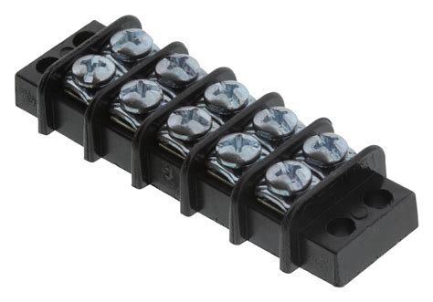 38770 0305 Molex Panel Mount Barrier Terminal Block 2 Row 5 Ways