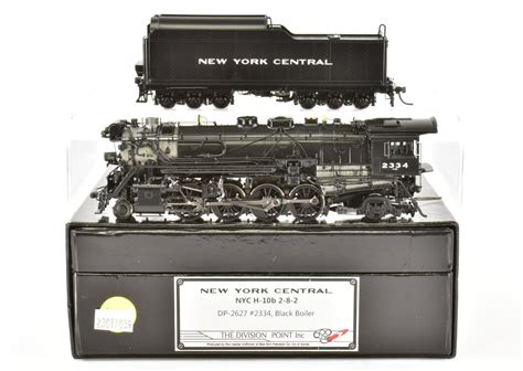 Ho Brass Con Dvp Division Point New York Central H 10b Mikado 2 8 2