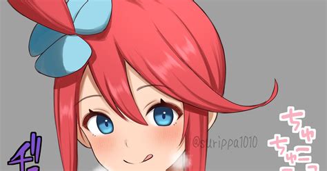 ポケットモンスター 【fanbox限定🔞イラスト】ポケットモンスター フウロ 4枚 すりっぱのイラスト Pixiv