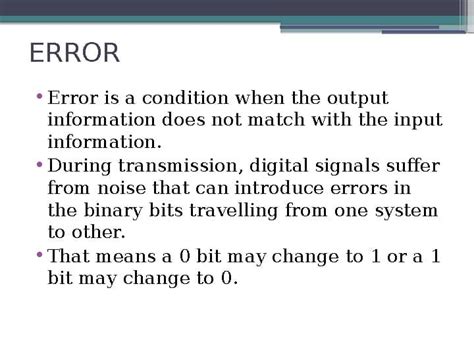 Igcse Computer Science Chapter 2 Error Detection By Igcse Computer Science