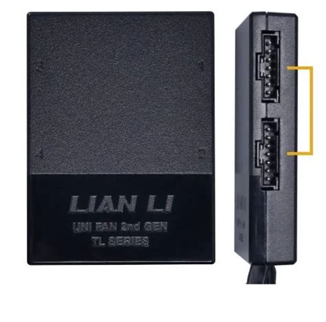 Lian Li Uni Hub Tl Вентилятор Fan Контроллер Чёрный Uni Fan Tl Series Controler купить кулер
