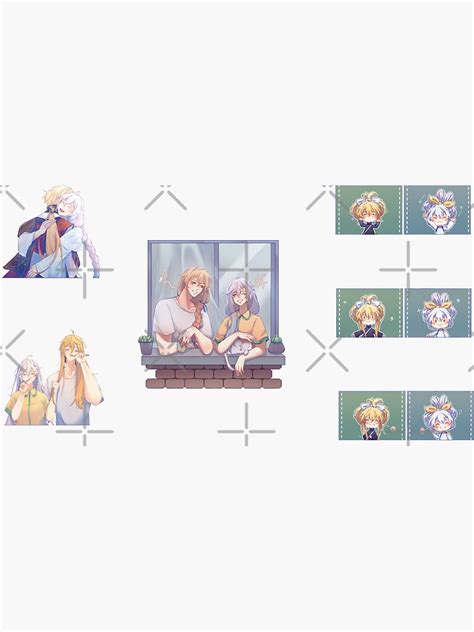 Honkai Impact 3 Otto Apocalypse And Kallen Kaslana Sticker For Sale