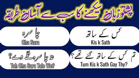45 Full Course Pashto Language For Beginners Pashto Words For Daily Use Aissko Pushto