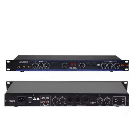 Dsp 100 Professional Pre Effect Dsp 100 Karaoke Pre Reverb 99 Digital