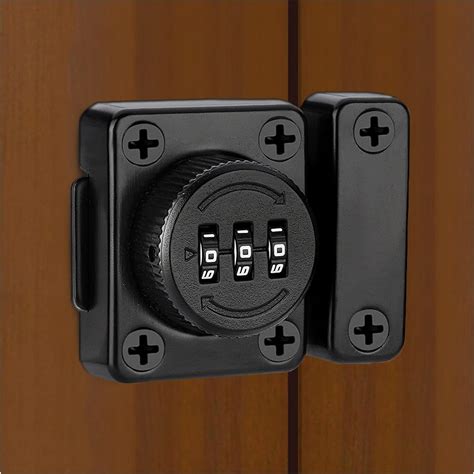 Cabinet Door Combination Lock At Morgan Hamilton Blog