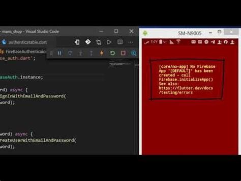 Flutter Core No App No Firebase App Default Has Been Created