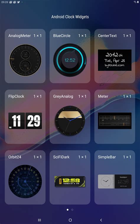 Android Clock Widgets Android Download