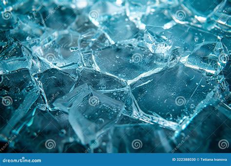 Shattered Glass Effect Realistic Stock Illustration Illustration Of