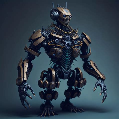 Ai 생성 로봇 기술 Pixabay의 무료 이미지