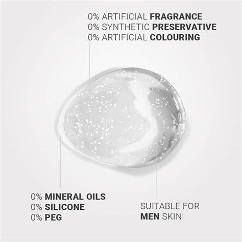 GAMARDE HOMME Organic Men Ultra Soft Facial Exfoliating Gel 100ml Mild