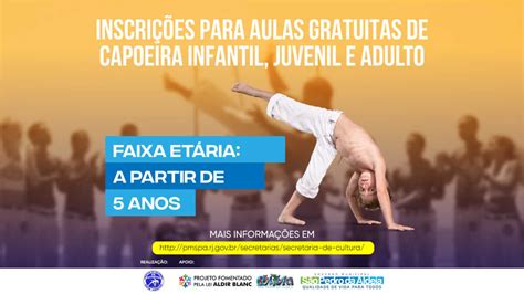 Associação Cultural Abre Inscrições Para Aulas Gratuitas De Capoeira