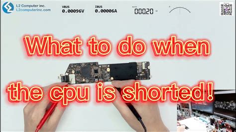 How To Fix Macbook Pro Cant Start Cpu Shorted