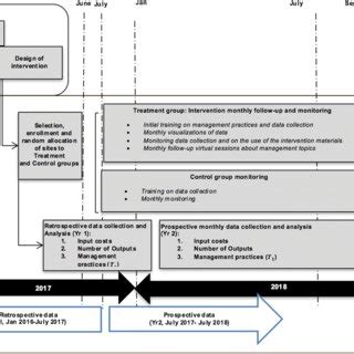 Timeline And Stages Of The Intervention Design Download Scientific Diagram