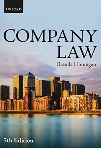 9780198787709 Company Law Abebooks Hannigan Brenda 0198787707