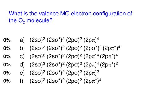 O2 Electron Configuration