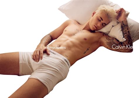 Justin Bieber And Calvin Klein Png Image Purepng Free Transparent