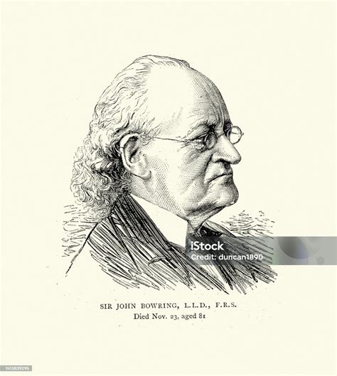 Sir John Bowring Ekonom Politik Inggris Pelancong Penulis Penerjemah