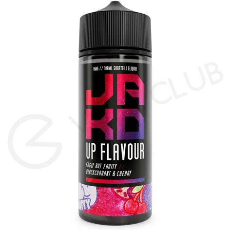 Blackcurrant And Cherry Shortfill E Liquid By Jakd 100ml 2 For £25