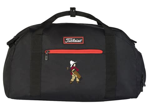 Personalised Custom Embroidered Titleist Players Boston Bag Logo Golf