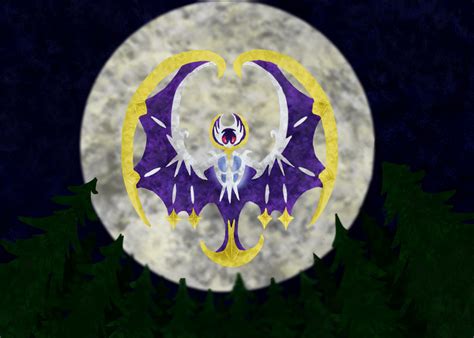 The Dead Of Night Lunala Fan Art By Fenbound On Deviantart