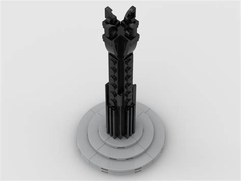 Lego Moc Orthanc Miniature By Pixabricks Rebrickable Build With Lego